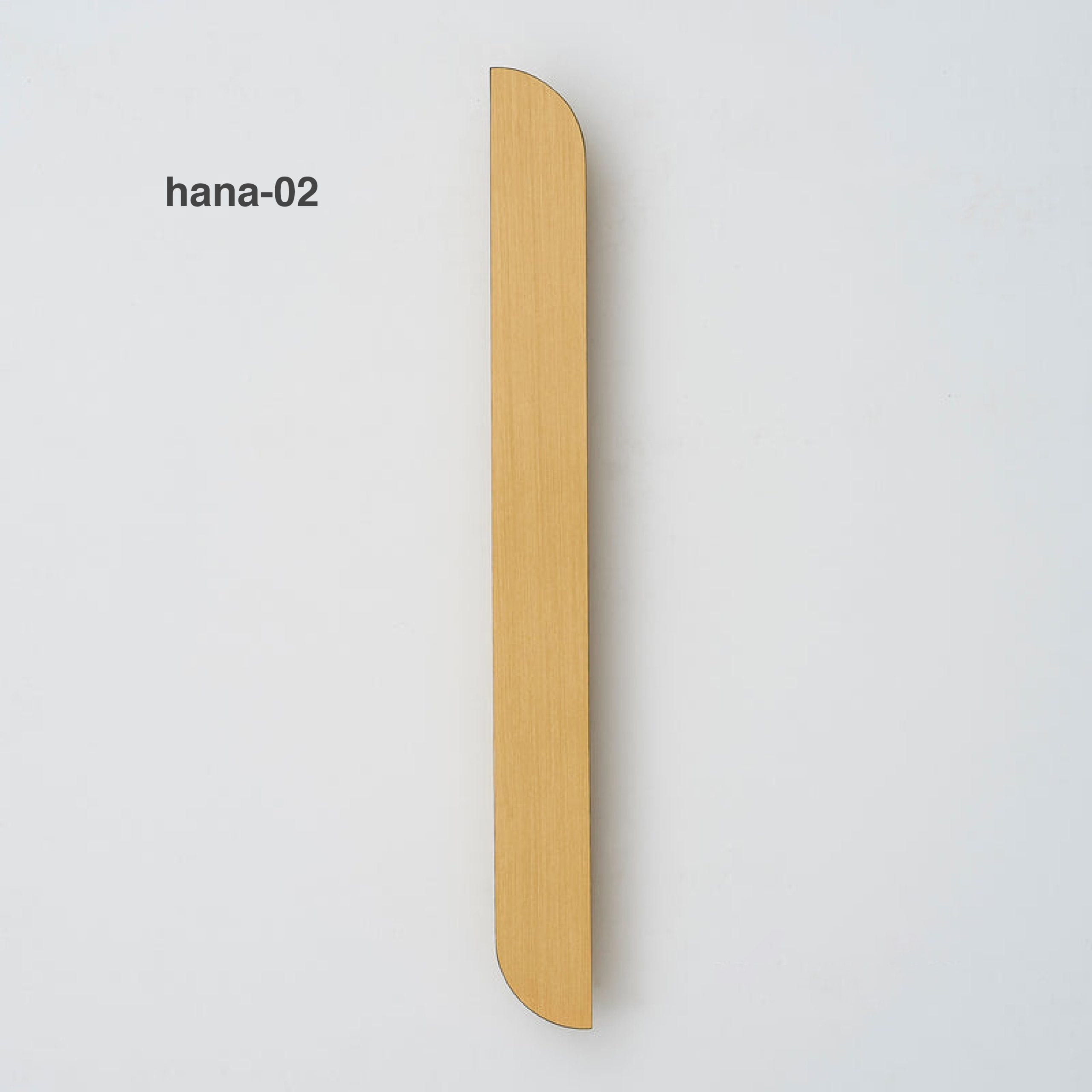 Hana-02 Brass Handle – Design Dept